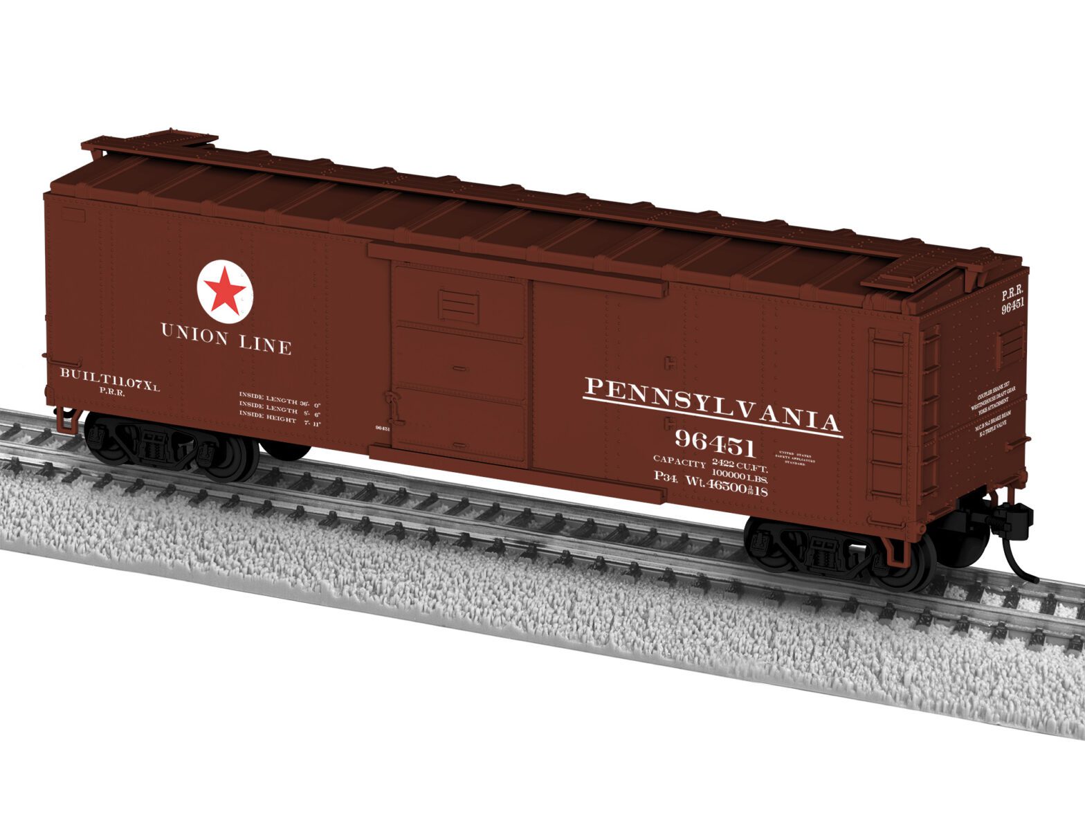 InStock Lionel HO Gauge Pennsylvania Union Line Box Car - Train ...