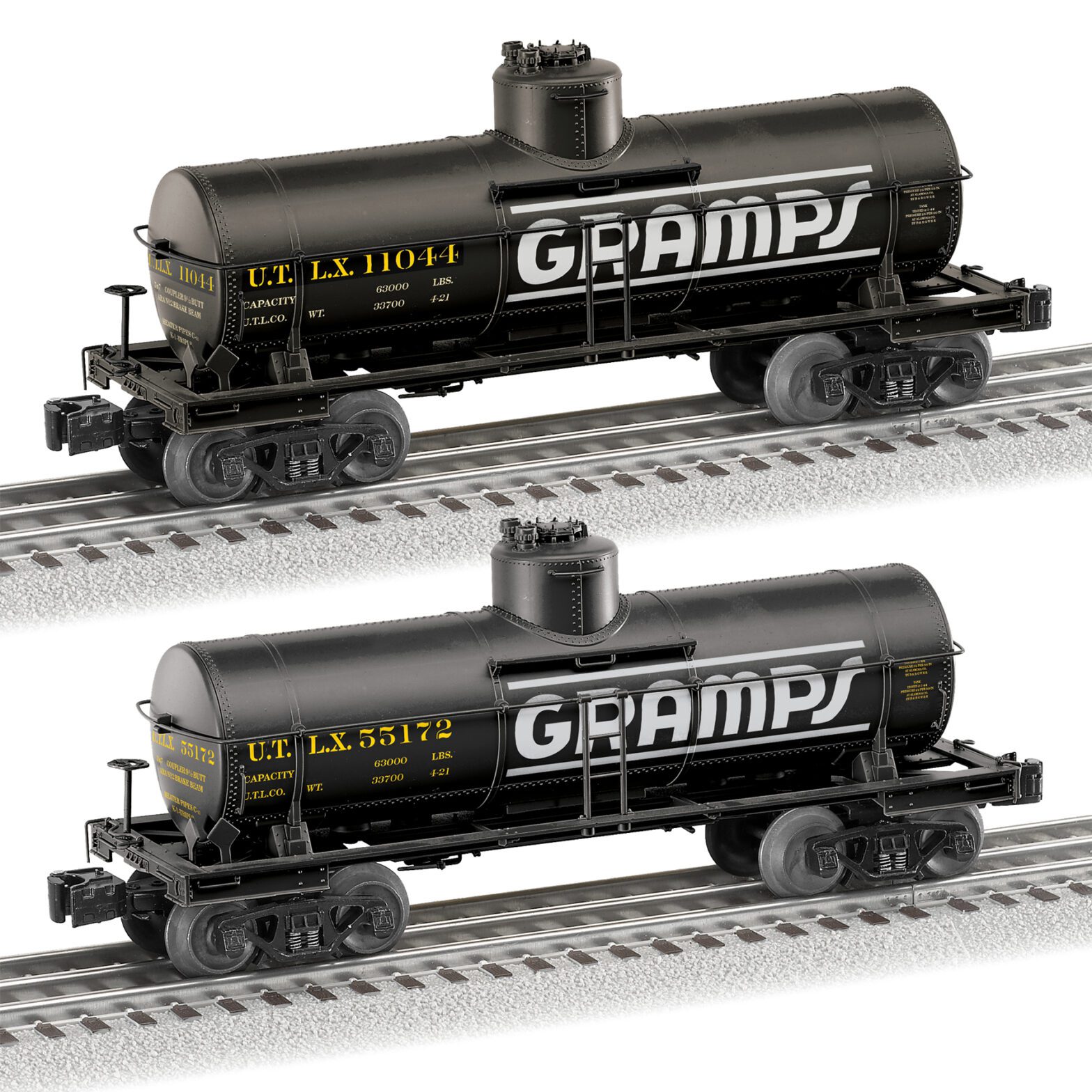 InStock Lionel Gramps 8000 Gallon Tank Cars - Train Collectors Association