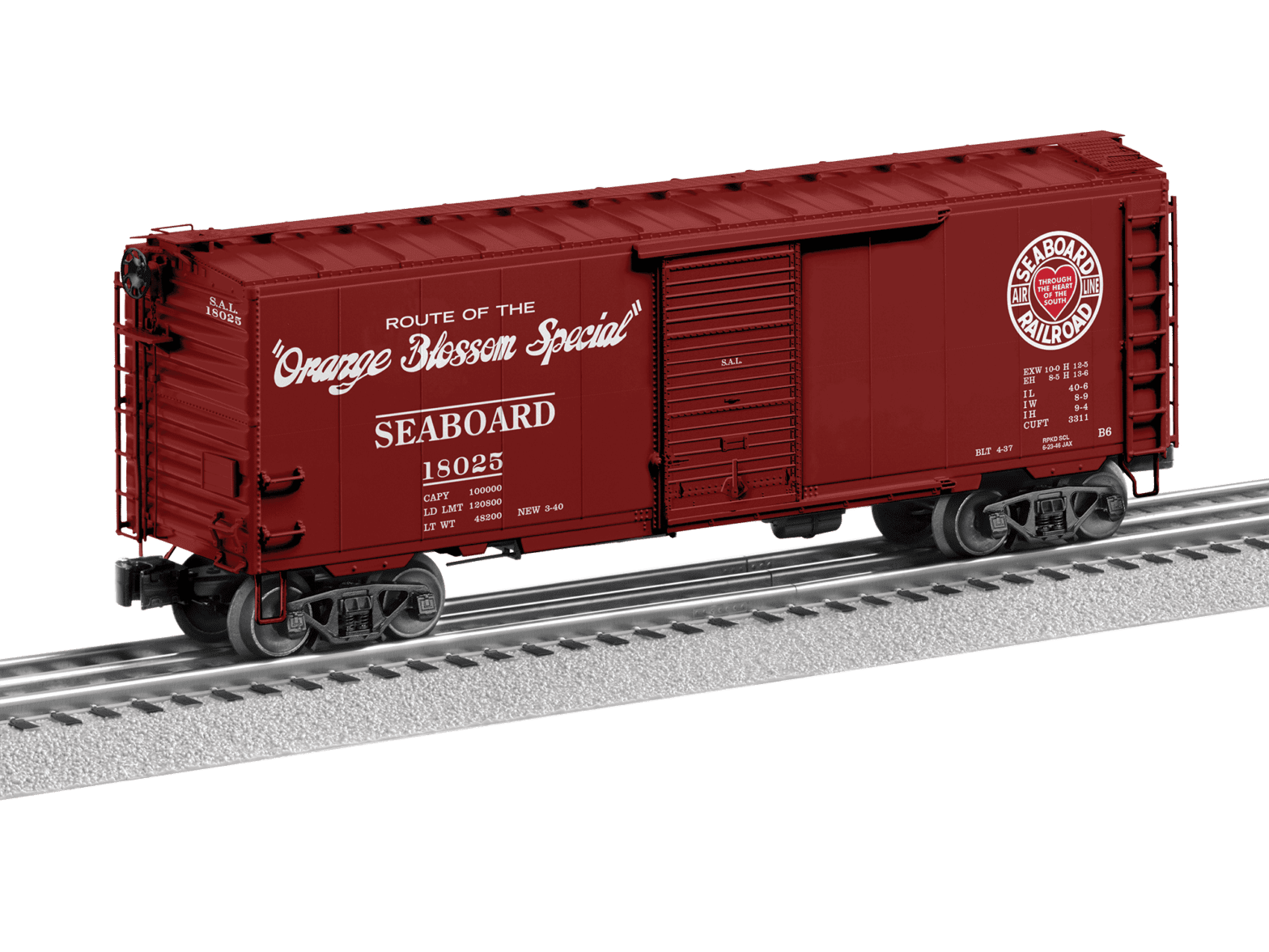 InStock 2025 Lionel Orange Blossom Special PS-1 Boxcar - Train ...