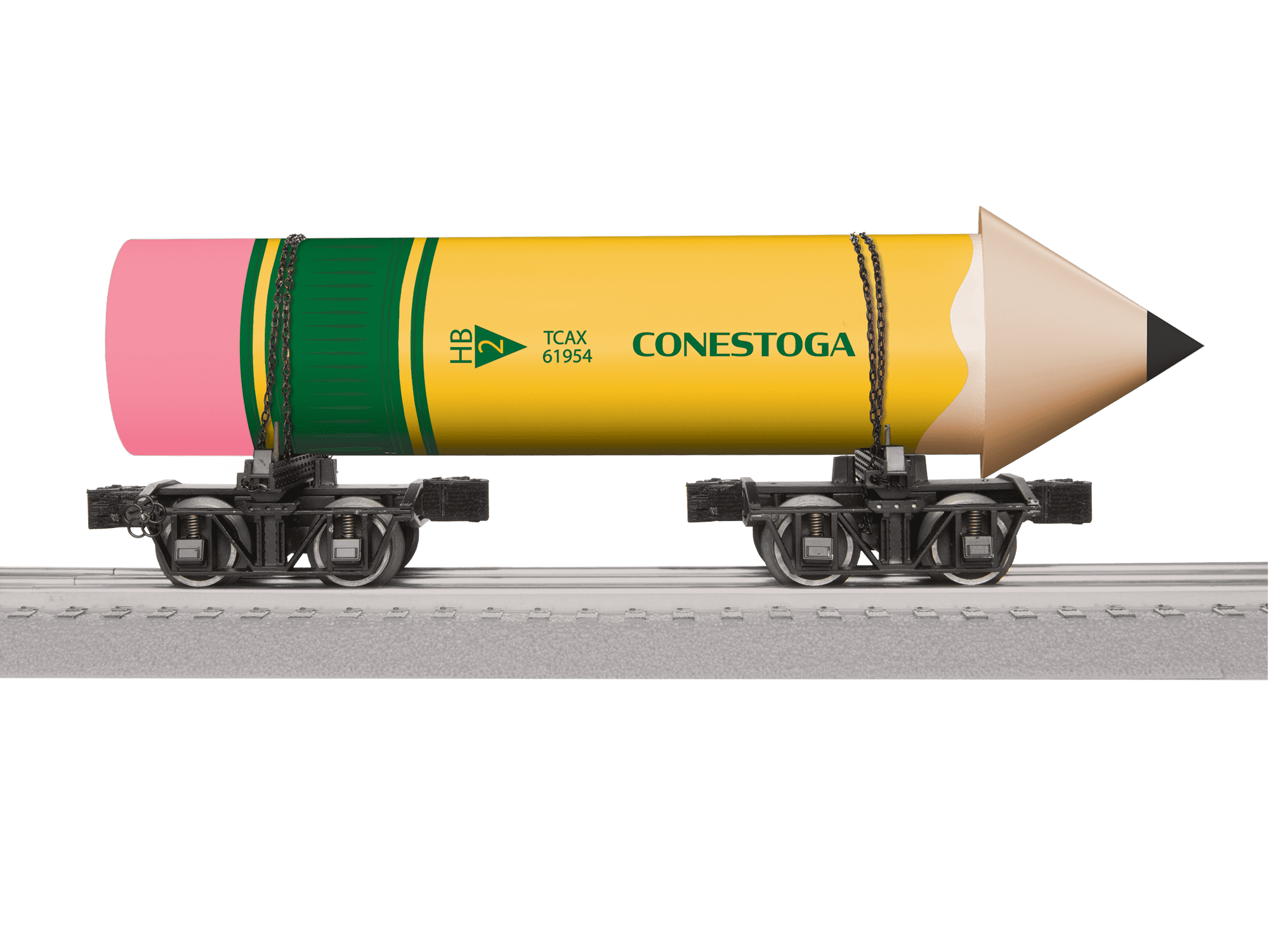 InStock TCA Pencil Disconnect Rocket Car - Train Collectors Association